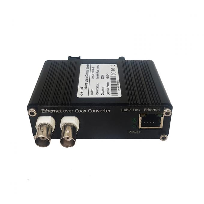 300M Transmission BNC Port Din Rail Fiber Coaxial To Optical Converter ...