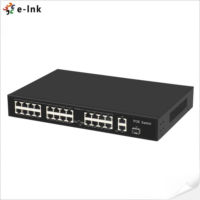 Rack Mount 16 Port 10gb PoE Switch SFP Ethernet for cCTV