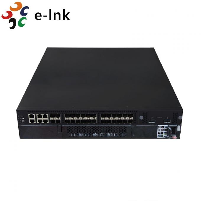 Network Switch Layer 3 Managed 24-Port 10G SFP + 2-Port 40G QSFP Fiber ...