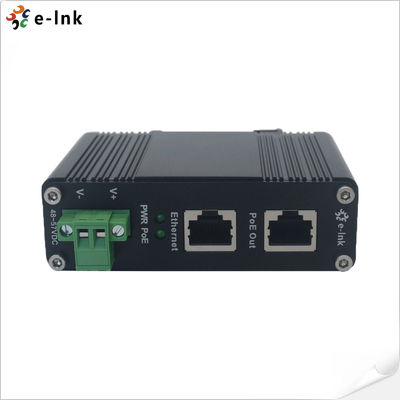 EN50155 Industrial PoE Injector Adapter M12 Connectors Hardened Poe ...