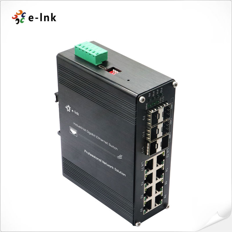 Managed PoE Switch 10 / 100 / 1000Mbps 8-Port 10 / 100 / 1000T 802.3at ...