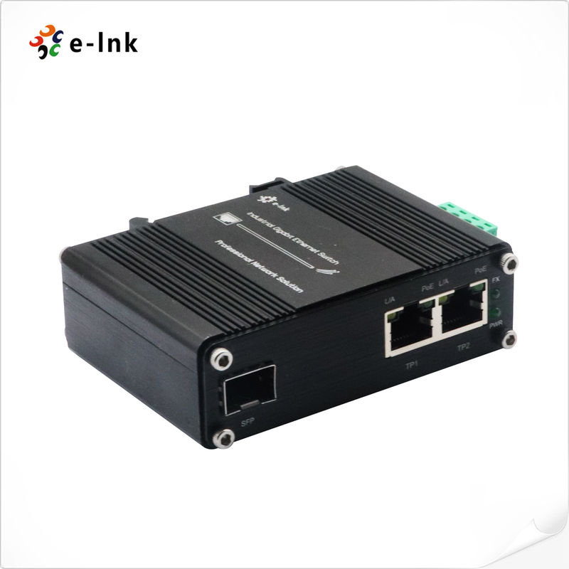 30W RJ45 Fiber Media Converter 100M SFP To Ethernet Converter