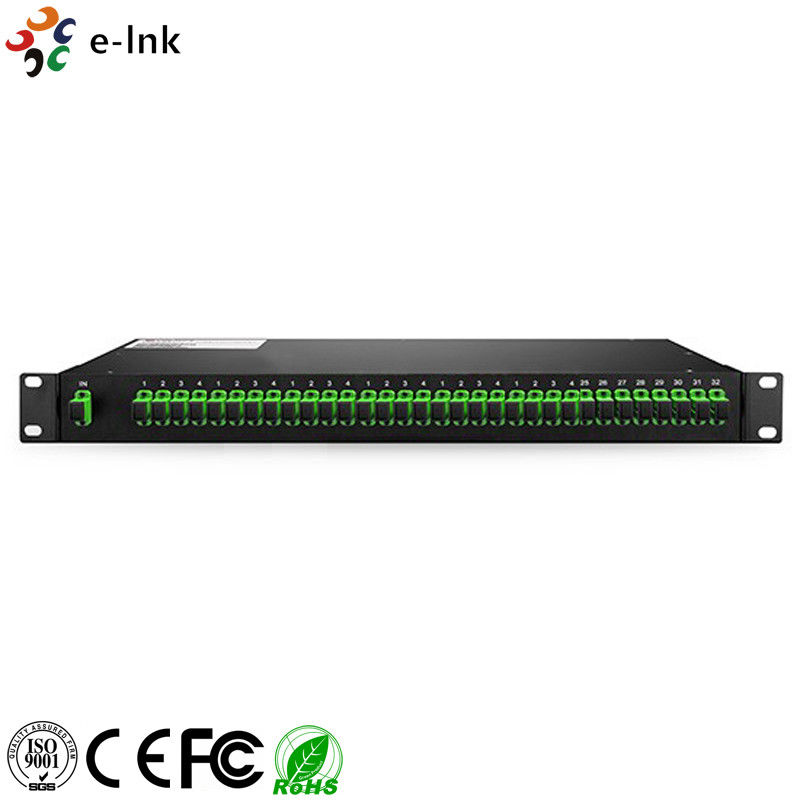 E link PoE Power Splitter Rack Mount Planar Lightwave Circuit Splitter