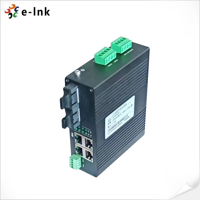 Managed Serial To Ethernet Switch 4-Port 10/100TX + 4-Port RS485 + 2 ...