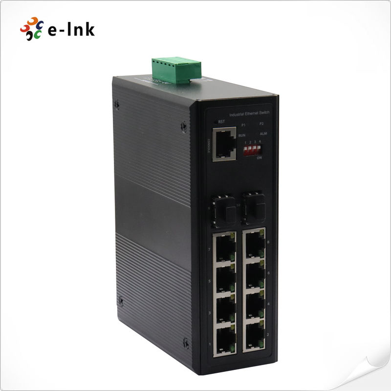 Industrial 4-port 10/100/1000T 802.3at PoE + 2-port 1000X SFP Managed ...