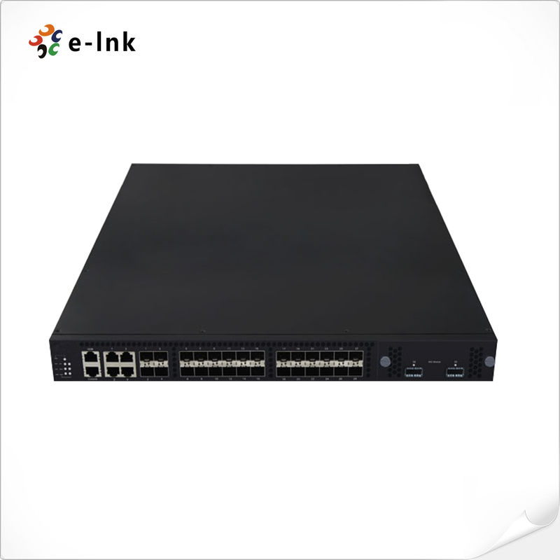 Network Switch Layer 3 Managed 24-Port 10G SFP + 2-Port 40G QSFP Fiber ...