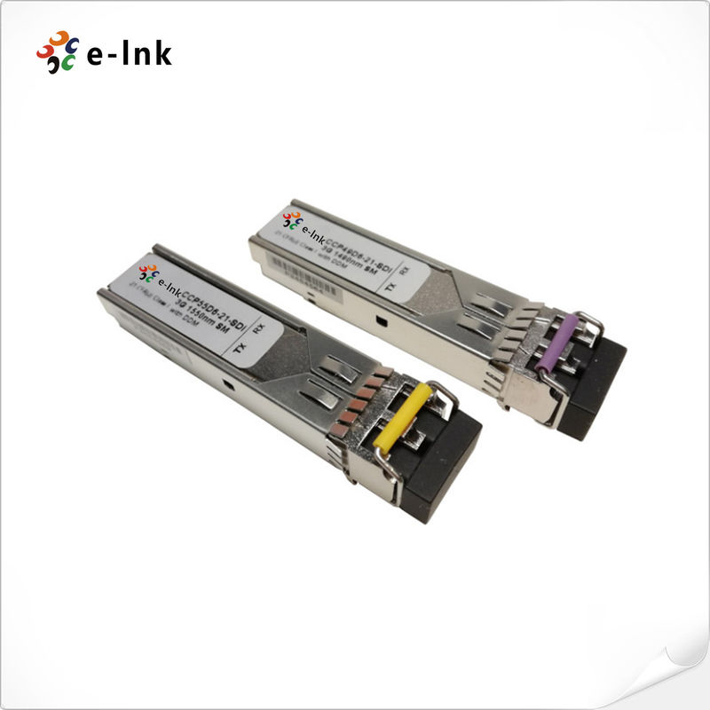 SFP Fiber Transceiver 3G-SDI CWDM 1270~1610nm 40KM Digital Video ...