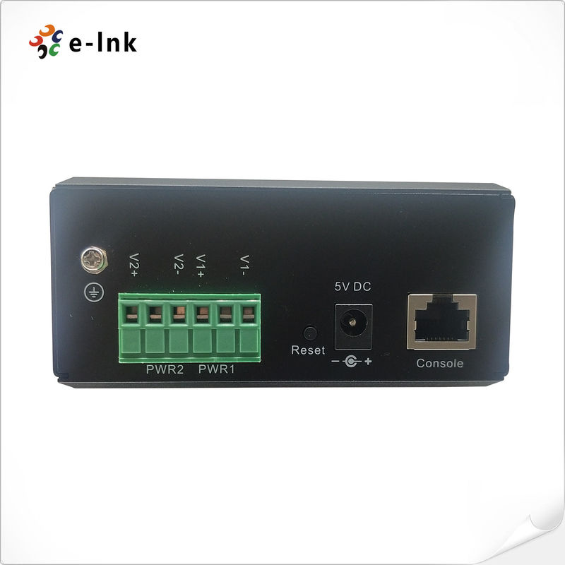 16 Port Industrial PoE Switch With Fiber Power Over Ethernet Injector ...