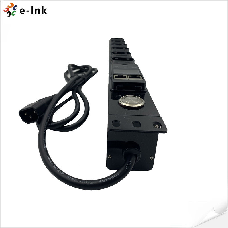 Power Distribution Unit 19 Inch 1U 6 Port Intelligent Remote Controlled ...