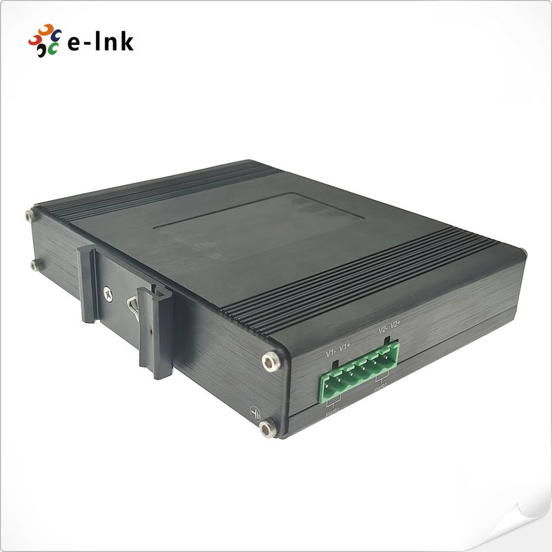 Industrial PoE Switch 4-Port 10/100/1000Base-TX PoE And 1-Port 1000Base-X Fiber