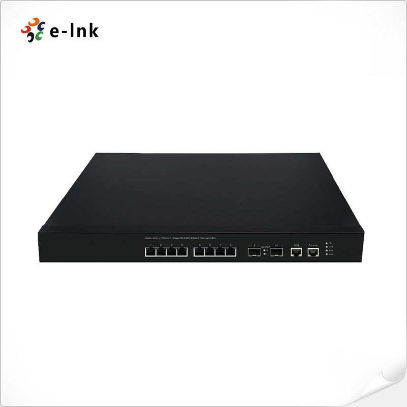Managed Ethernet Switch 8-Port 10G Base-T + 2-Port 10G SFP Gigabit ...