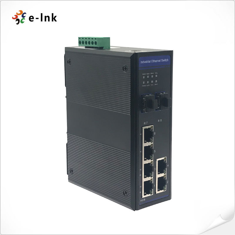 Rugged Industrial PoE Switch 4 Port 1000t 802.3bt Poe + 2 Port 1000t ...
