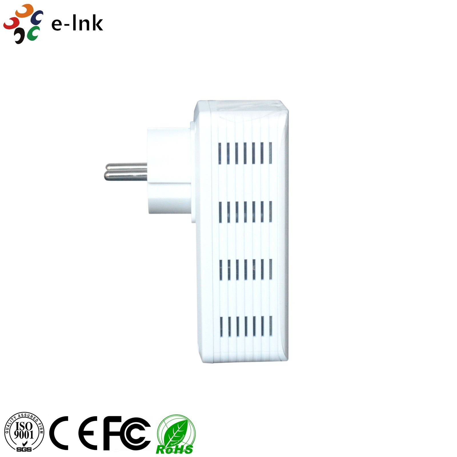 1200M Home Plug AV PLC Powerline Adapter with PoE Injector