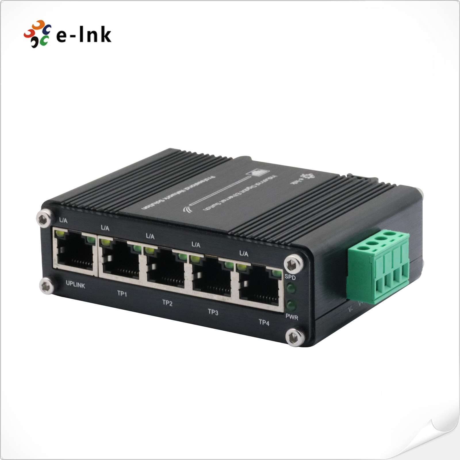 Mini Industrial 5 Port 10/100TX Compact Outdoor Unmanaged Din Rail ...