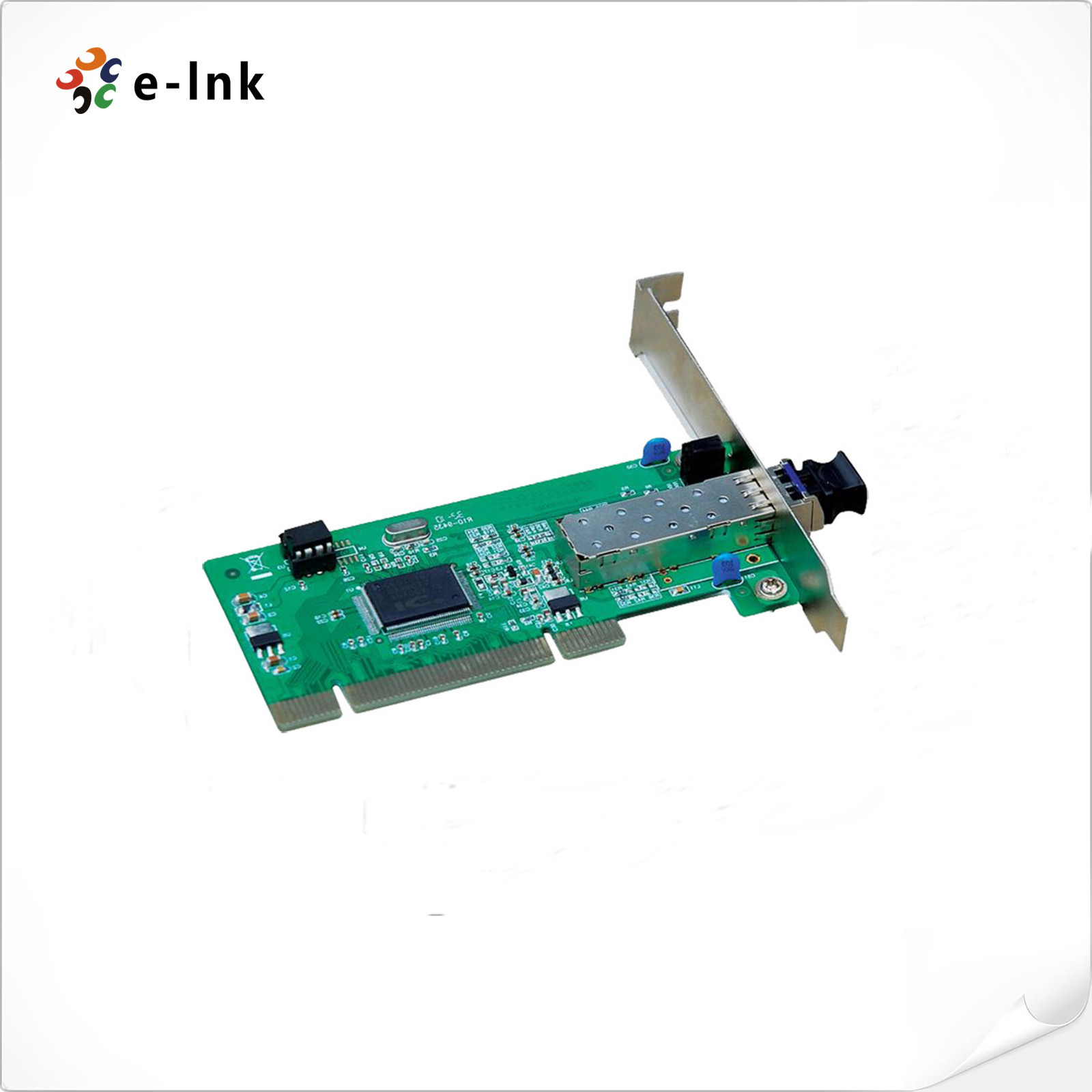 Fiber Gigabit Ethernet PCIE Lan Card NIC SFP Slot 1000M Single Port