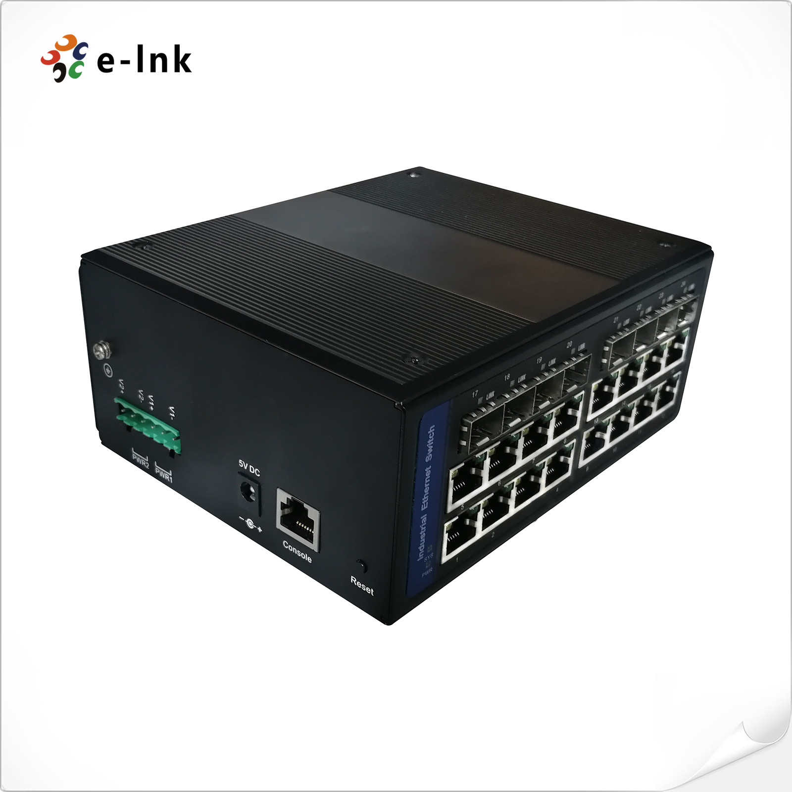 Gigabit Industrial Network Switch POE managed hardened poe switch 8x100 ...