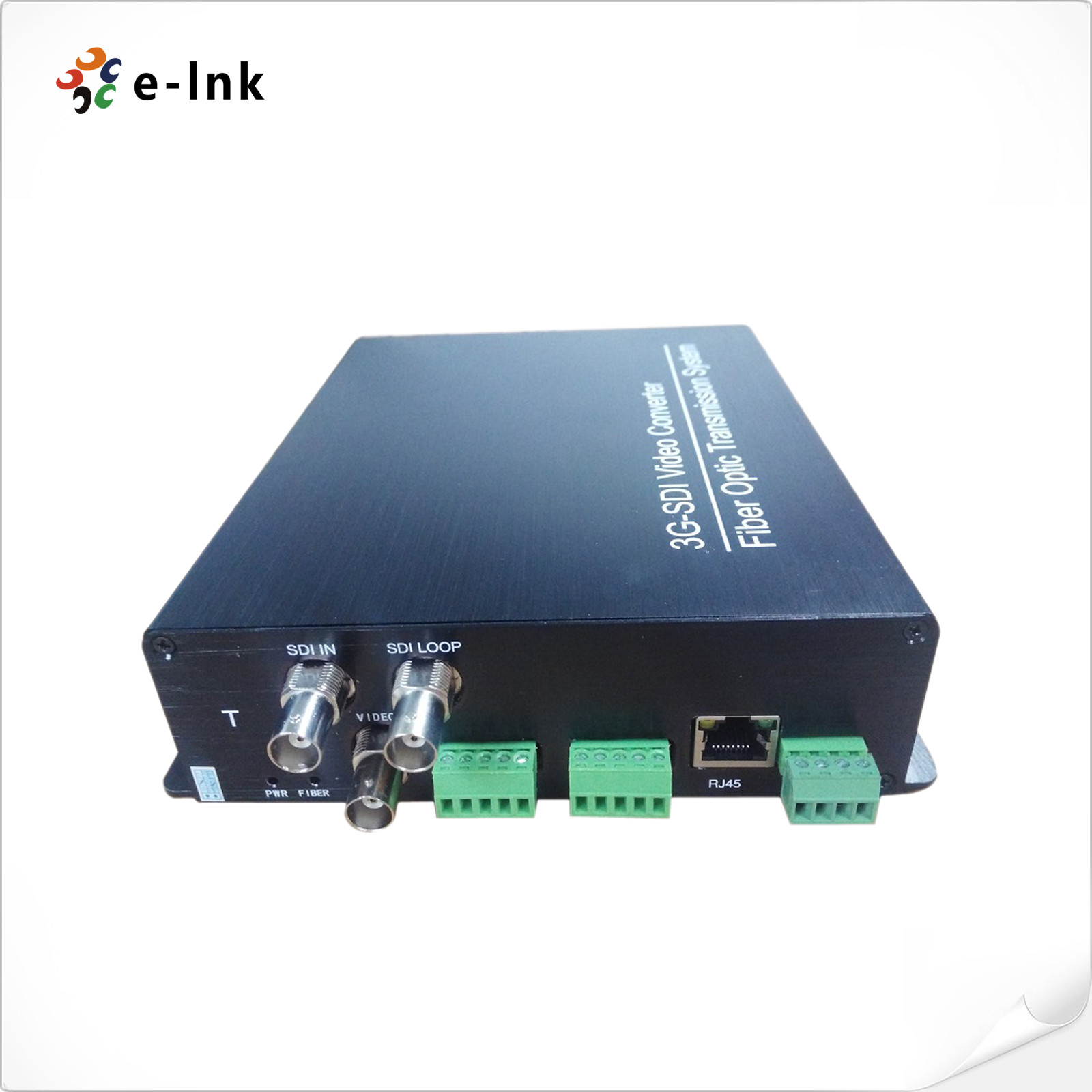 3G HD SD SDI Fiber Extender With 10/100M Ethernet RS422 Tally