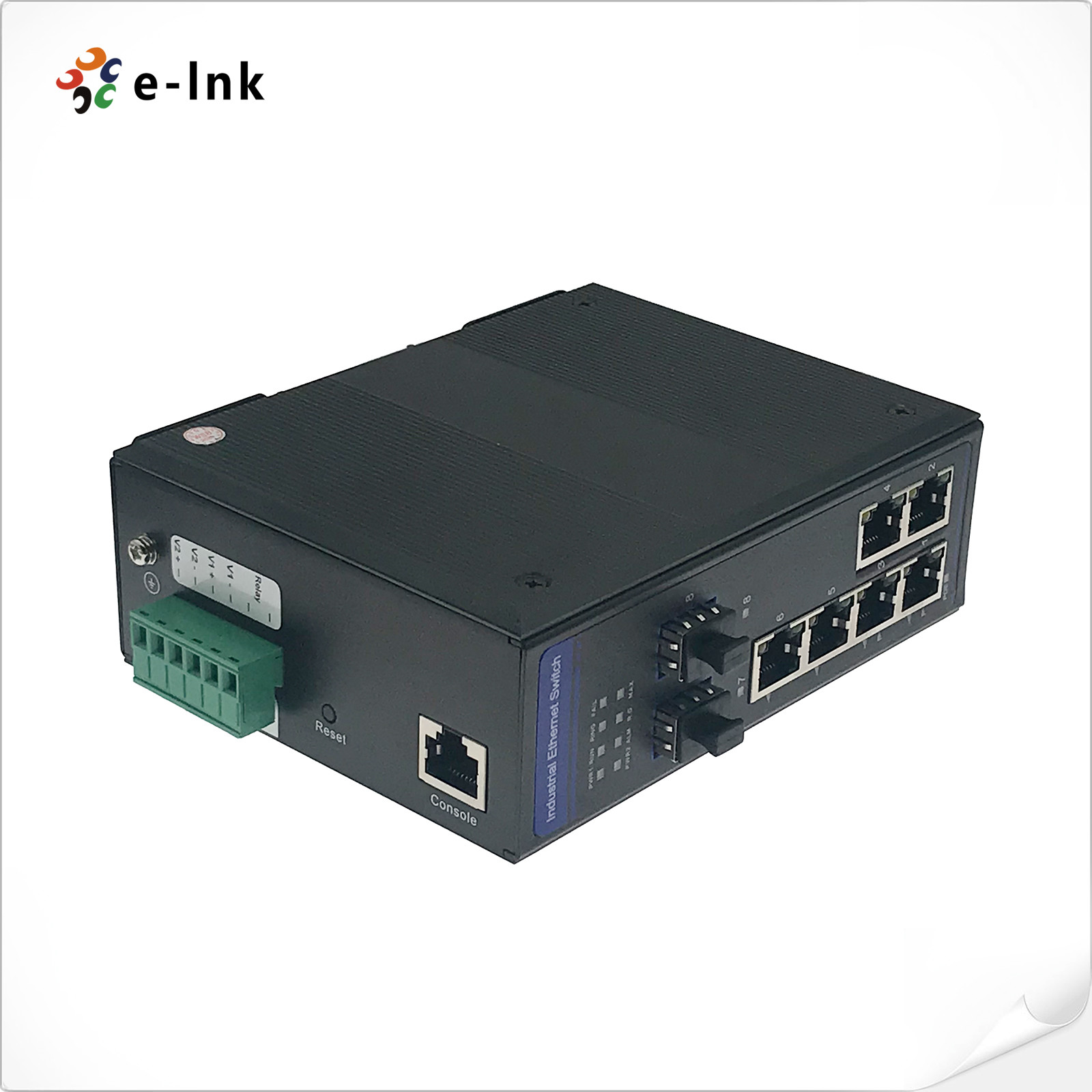 Rugged Industrial PoE Switch 4 Port 1000t 802.3bt Poe + 2 Port 1000t ...