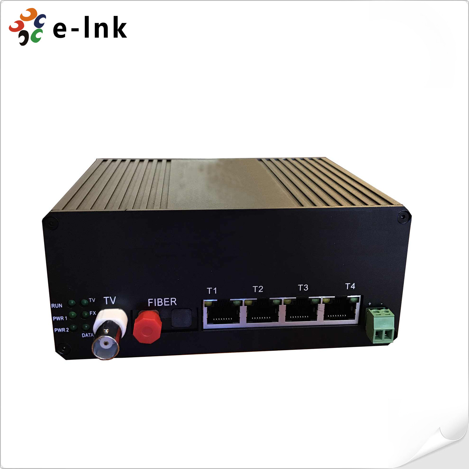 24VDC Industrial Ethernet Switch 4x100M Ethernet 1 Video 1 RS485 1 ...